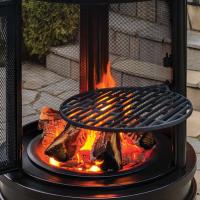 China Clasical  Metal Stamping 51*51*53cm Outdoor Wood Fired Oven Powder Coated for sale