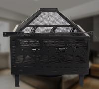 China Customized Wire Welded Steel Barbecue Grills  Wood Fired Metal Bbq Pit for sale
