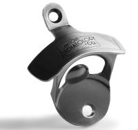 China Wall Mounted Metal Bottle Opener CNC Lathe Die Casting Bottle Opener 85*65mm for sale