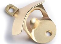 China Wall Mounted Metal Bottle Opener CNC Lathe Die Casting Bottle Opener 85*65mm for sale