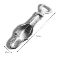 China Etched Die Cast Metal Bottle Opener Crocodile Bottle Opener 165*40MM for sale