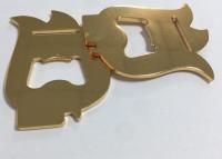 China 2.0MM Gold Color 2 In 1 Medal Bottle Opener Olympic Sport Plating for sale