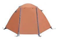 China Easy to Assemble Outdoor Camping Tents 210*180*130CM Orange 190T Polyester PU2000MM Aluminum Pole Tent for sale