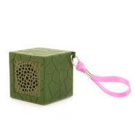 China Square Microboom Bluetooth Hiking Speaker Waterproof With Hang Loop for sale