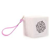 China Square Microboom Bluetooth Hiking Speaker Waterproof With Hang Loop for sale