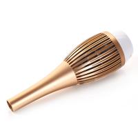 China Desktop Micro Bluetooth Hiking Speaker Cube Vase Speaker Metallic Colored for sale
