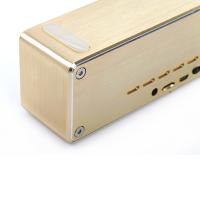 China Mini Wireless Bluetooth Cube Speaker Sound Box Aluminum Cube Stereo Speakers for sale