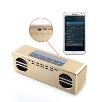 China Mini Wireless Bluetooth Cube Speaker Sound Box Aluminum Cube Stereo Speakers for sale