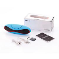 China Battery 1100mAh Music Cube Speaker BK3.0 Rugby Stereo Sound Box 21x7.5 Cm for sale