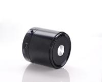 China Black Desktop Bluetooth Hiking Speaker Round Wireless Speaker For Android for sale