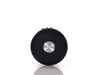 China Black Desktop Bluetooth Hiking Speaker Round Wireless Speaker For Android for sale
