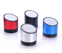 China Coloured Bluetooth Hiking Speaker Wireless Rechargeable Speaker 450mAh Li ion Battery for sale
