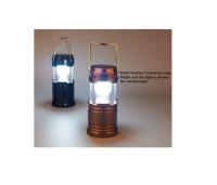 China Solar Panel rechargeable led camping lantern Portable Light Camping ABS Shell for sale