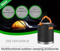 China 4W Electric Portable Rechargeable Lantern Collapsible Flashlight Lantern 20M for sale