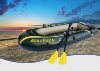 China Dark Green Braveman Durable Inflatable Boat , Convenient Lightweight Inflatable Boat for sale