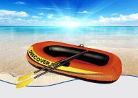 China Red 0.28mm PVC Inflatable Boats Inflatable Outdoor Furniture For Water Sports for sale