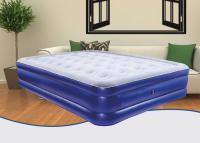 China Mid Elevated Twin Size Air Bed Mattress Inflatable Outdoor Furniture Phthalate Free for sale