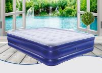 China Mid Elevated Twin Size Air Bed Mattress Inflatable Outdoor Furniture Phthalate Free for sale