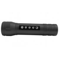 China 5V Black Music LED Camping Torch Ultralight Backpacking Flashlight MP3 Player for sale