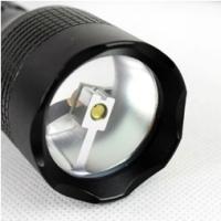 China Aluminum Alloy High Lumen LED Camping Flashlight Electric Torch Light 145X40X27 mm for sale