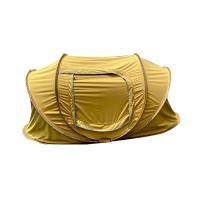 China Durable Outdoor Pop Up Camping Tents for 2-3 People Waterproof PU Coated Cotton Canvas 3000x150x100CM for sale
