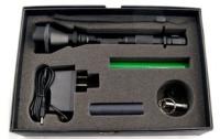 China Black Portable Camping Lanterns High Power Torch Rechargeable Super Bright Flashlight for sale
