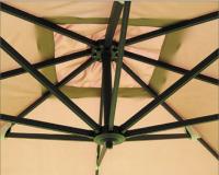 China Duplex Roman Beach Sunshade Umbrella Large Cantilever Parasol 2.5X2.5m for sale