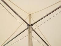 China Stainless Steel Iron Base Beach Sunshade Umbrella Deck Mounted Cantilever Umbrella for sale