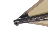 China Stainless Steel Iron Base Beach Sunshade Umbrella Deck Mounted Cantilever Umbrella for sale