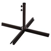 China Restaurant Double Patio Umbrella 3M Cantilever Parasol Manual Open for sale