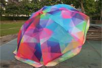 China 120CM Multi Color Patio Beach Sunshade Umbrella 48 Inch 190T Polyester Parasol for sale