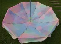 China 120CM Multi Color Patio Beach Sunshade Umbrella 48 Inch 190T Polyester Parasol for sale
