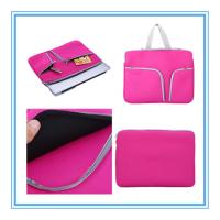 China Neoprene Notebook Sleeve Bag 13 Inch Laptop Sleeve With Pocket for sale