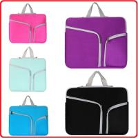 China Neoprene Notebook Sleeve Bag 13 Inch Laptop Sleeve With Pocket for sale