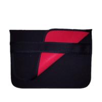 China Unique Neoprene PC Laptop Sleeve Bags 17 Inch Flip Style With Elastic Band for sale