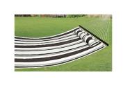 China Backpack Portable Camping Hammock Heavy Duty Quilted Fabric Hammock With Pillow for sale