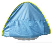 China Waterproof and UV Resistant Outdoor Camping Tents 190T Silver Coated Polyester Pop Up Baby Play Tent for sale