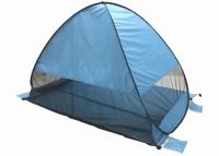 China 200x165x130CM 190T Polyester Pop Up Beach Tent Blue Outdoor Camping Sun Shade for sale