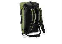 China Waterproof Cool Camping Accessories Green 500D PVC Tarpaulin Outdoor Rucksack for sale