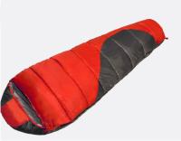 China Outdoor Dual Color Coated Polyester 210T 215*75CM 90% Duck Down Filling Mountain Sleeping Bags Warm Windproof Relax Zip Pouch for sale