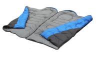 China 215*78CM Dual Color Outdoor Watrproof 190T Polyester Hollow Fiber Stuffing Classical Two People In One Sleeping Bag for sale