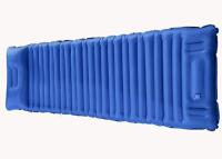 China 40D Nylon TPU Inflatable Mountain Sleeping Bags Built In Foot Pump Portable Air Mattress for sale