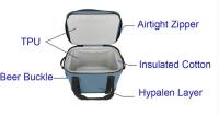 China Custom Outdoor Cooler Box 20L Light Grey TPU Insulated Cooler Bag 40x27x32CM for sale
