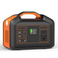 China Custom 700W Camping Power Station 300x160x237MM Portable Emergency Energy Storage Device for sale