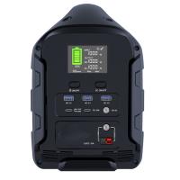 China Custom Aluminum Shell Portable Camping Power Station 600W Emergency Energy Storage Device for sale