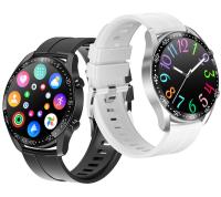 China Custom C300PRO Black Round 280mAh Sport Fitness Tracker Device Smart Watch for sale