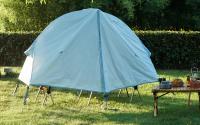 China Explore the Outdoors with Our Outdoor Camping Tents 200*120*95CM Blue 210D Polyester Oxford Tent Cot with Folding Camp Bed for sale