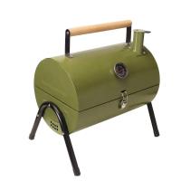 China Outdoor Cool Camping Accessories 12 Inch Portable Grills With Smoker Chimney for sale