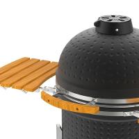 China Outdoor Metal Steel Shell Kamado Charcoal Barbecue Grill 22 Inch for sale