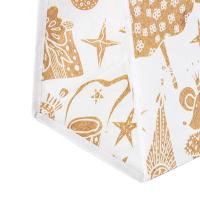China 45 X 40 X 15CM Eco Friendly Accessories Custom Printing Woven Shopper 100% RPET for sale